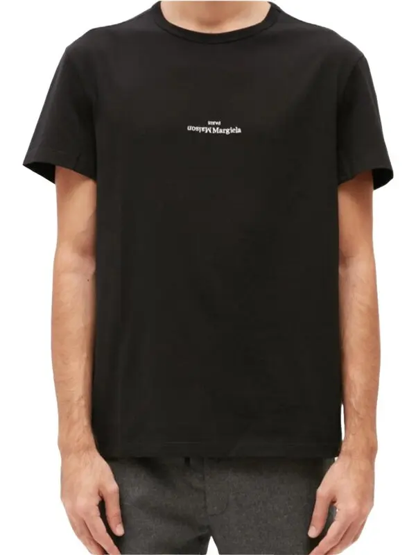 MAISON MARGIELA Logo T-shirt - Black