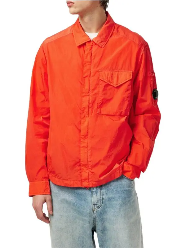 C.P. COMPANY Chrome-r Overshirt - Red
