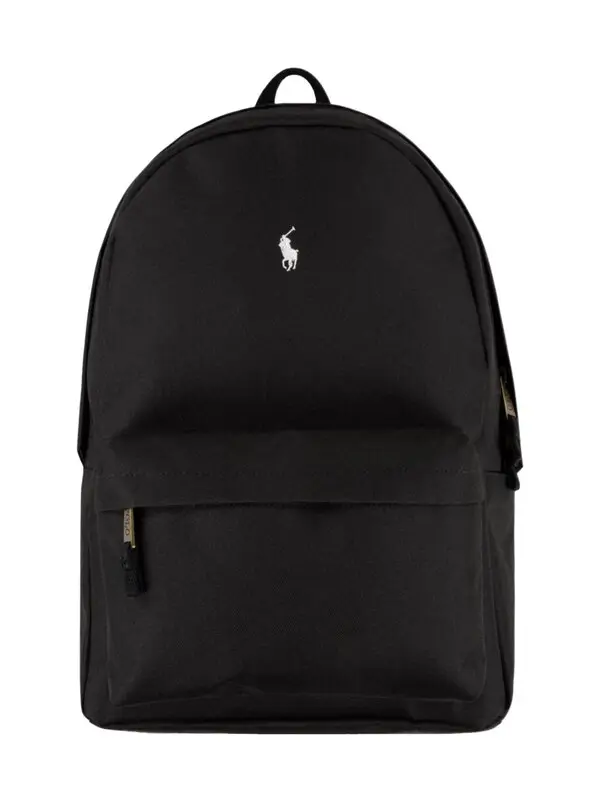Polo Ralph Lauren Logo Backpack - Black