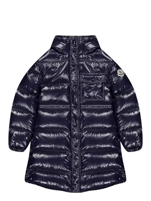 Moncler Dacca Quilted Down Jacket With Hood - Black