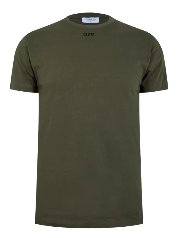 Off-White Logo T-shirt - Green