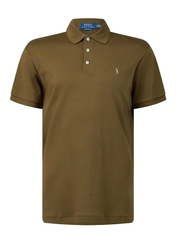 Polo Ralph Lauren Slim Fit Pima Polo Shirt - Green