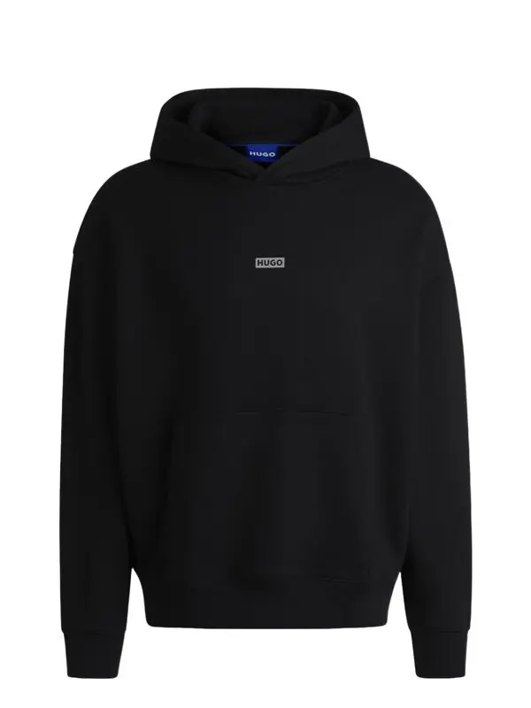 Hugo Boss Hugo Nazardo Hoodie With Kangaroo Pocket - Black