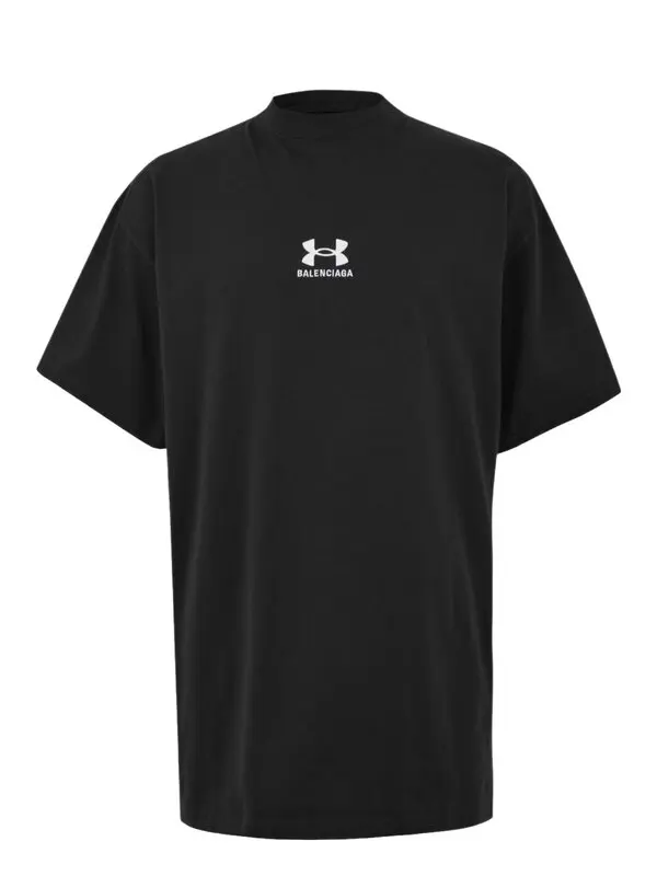 Balenciaga X Under Armour Logo T-shirt - Black