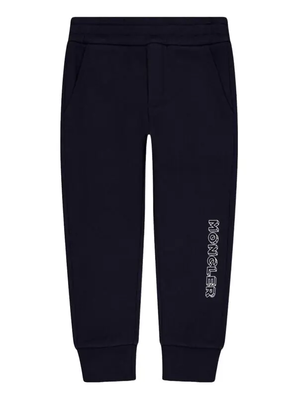 Moncler Embossed Logo Track Pants - Black