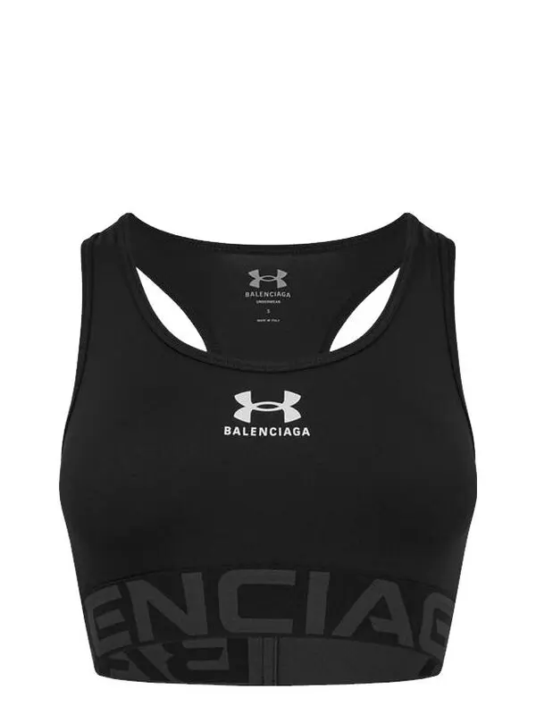 Balenciaga X Under Armour Sports Bra - Black