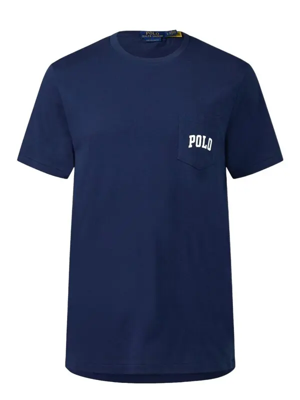 Polo Ralph Lauren Logo Crew Neck T-shirt - Blue