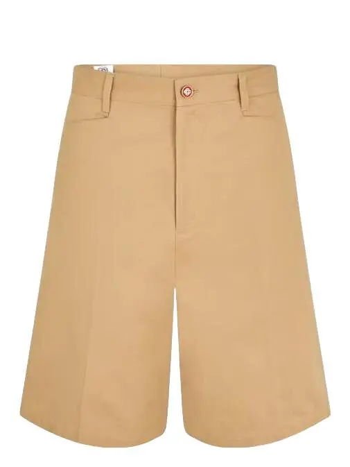 Casablanca Belt Loop Shorts - Light Brown