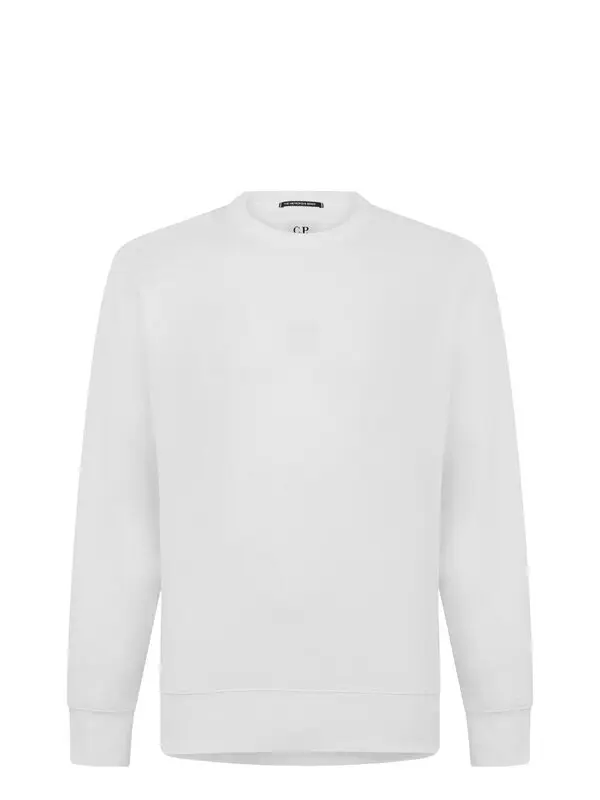 C.P. COMPANY Logo Sweatshirt - White