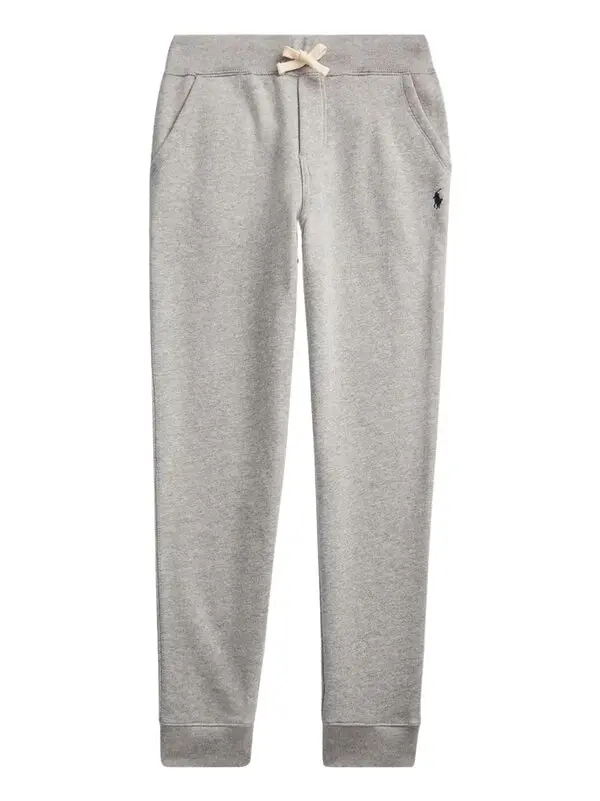 Polo Ralph Lauren Drawstring Sweatpants With Embroidered Pony Logo - Gray