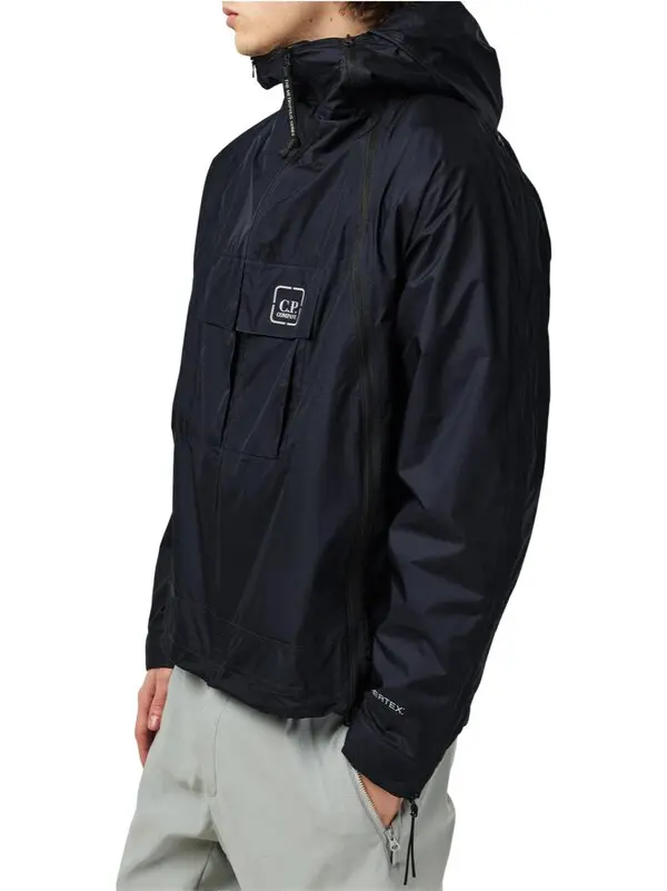 C.P. COMPANY Hooded Anorak Jacket - Black
