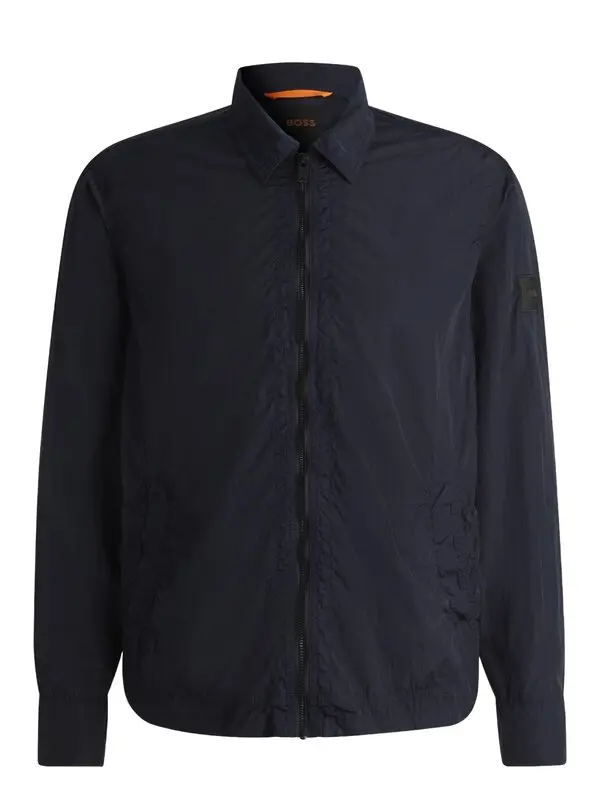 Hugo Boss Casual Zip-up Jacket - Black