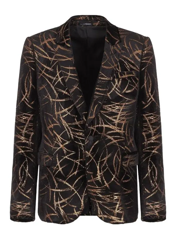 Emporio Armani Versatile Blazer - Black