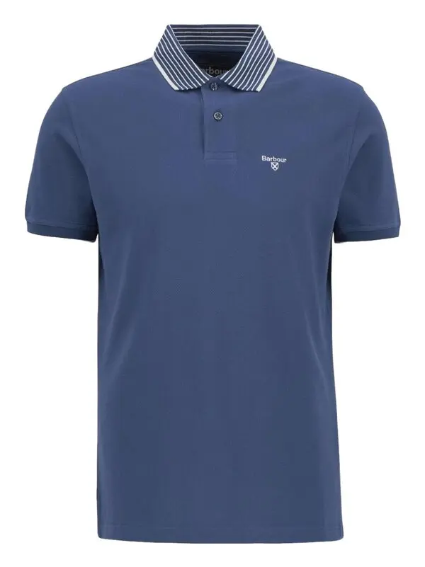 Barbour Short-sleeved Polo Shirt - Blue