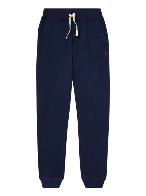Polo Ralph Lauren Drawstring Sweatpants With Embroidered Pony Logo - Black