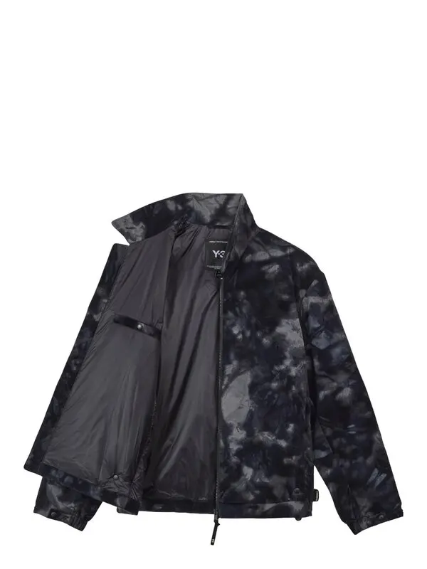 Y3 Printed Camouflage Short Down Jacket - Black