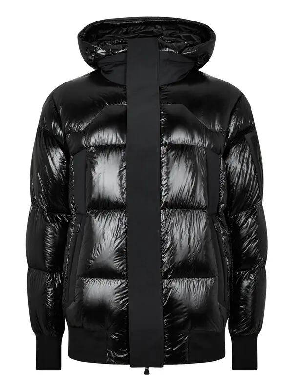 Hugo Boss Hooded Down Jacket - Black