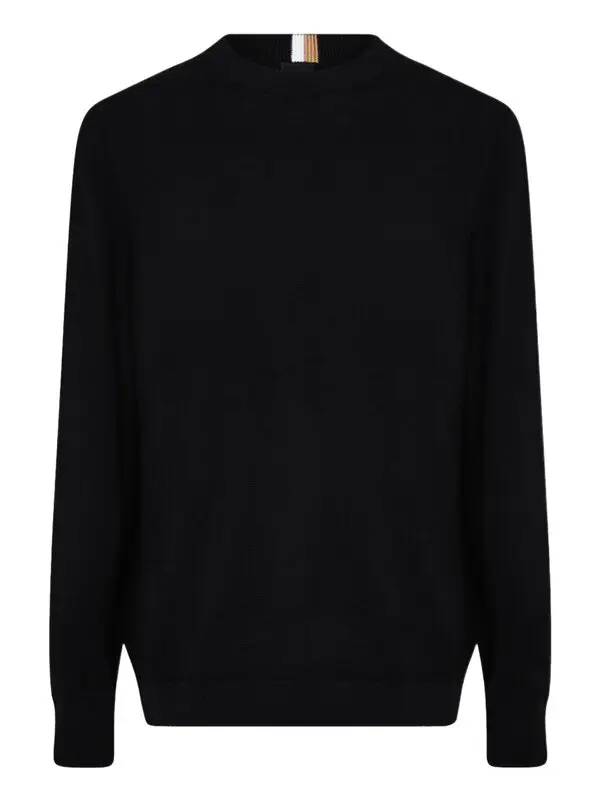 Hugo Boss Knitted Jumper - Black