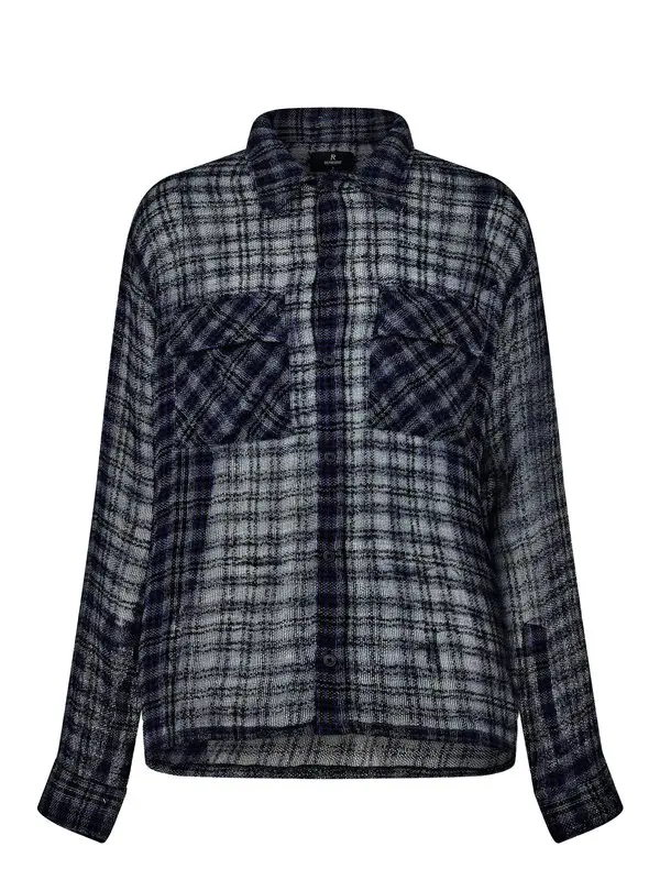 REPRESENT Plaid Shirt - Black