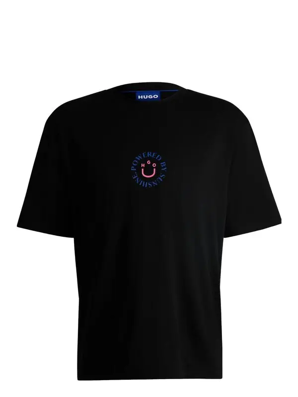 Hugo Boss Logo Crew-neck T-shirt - Black