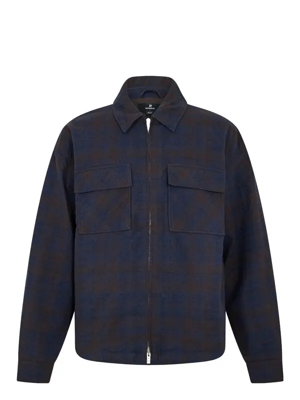 REPRESENT Slim-fit Shirt Jacket - Black