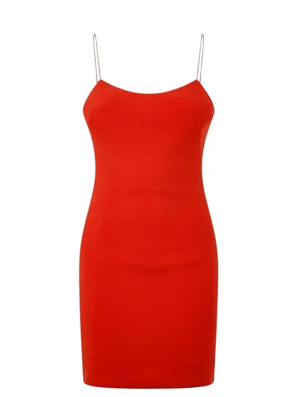Jacquemus Spaghetti Strap Dress - Red