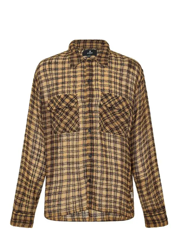 REPRESENT Plaid Shirt - Green