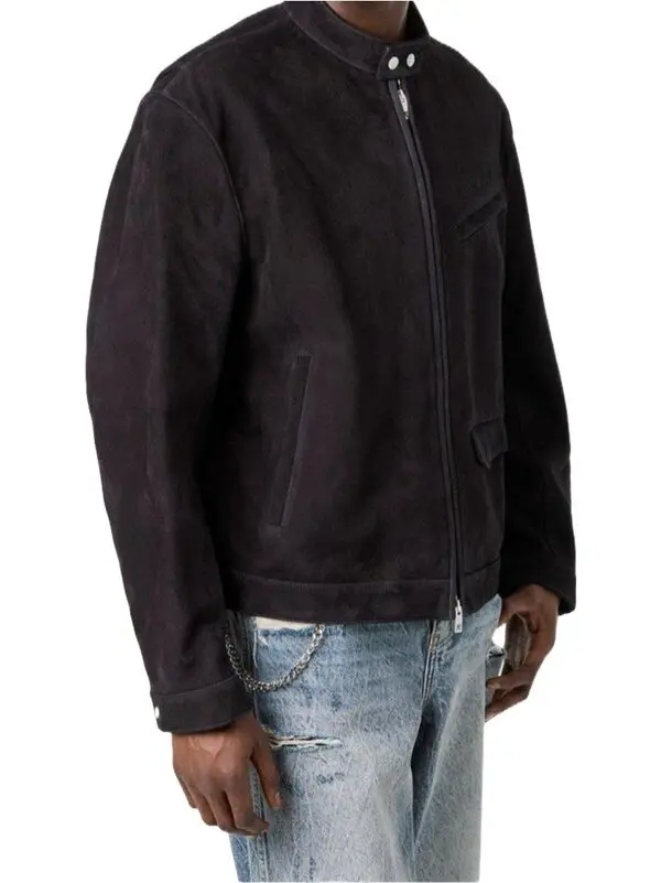 REPRESENT Slim-fit Casual Jacket - Black
