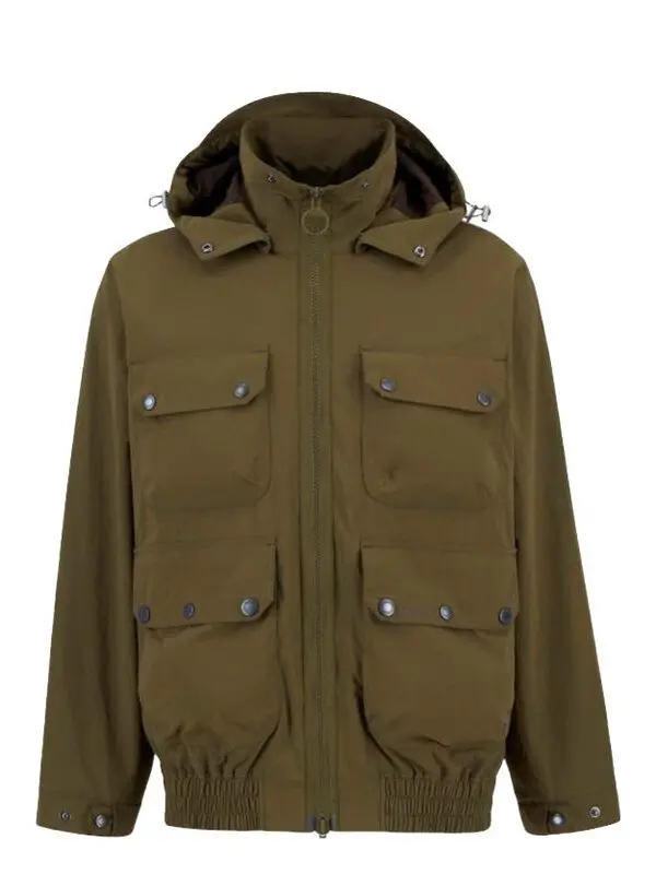Barbour Re-engineered Flight Bedale Showerproof Jacket - Beech