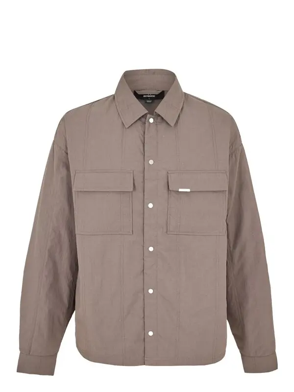 REPRESENT Slim-fit Shirt - Nude