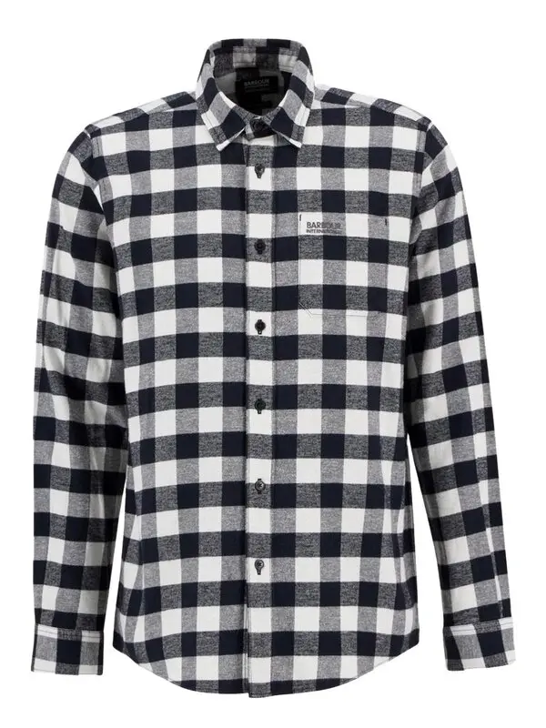 Barbour Blackstreak Check Shirt - Gray
