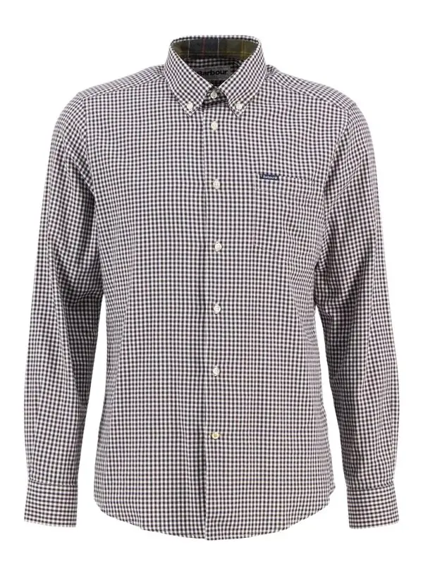 Barbour Padshaw Tailored Shirt - Gray