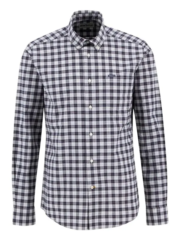 Barbour Lomond Tailored Fit Shirt - Gray