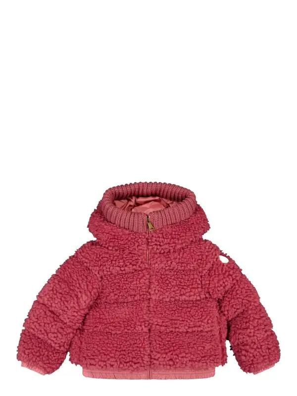 Moncler Hooded Coat - Red