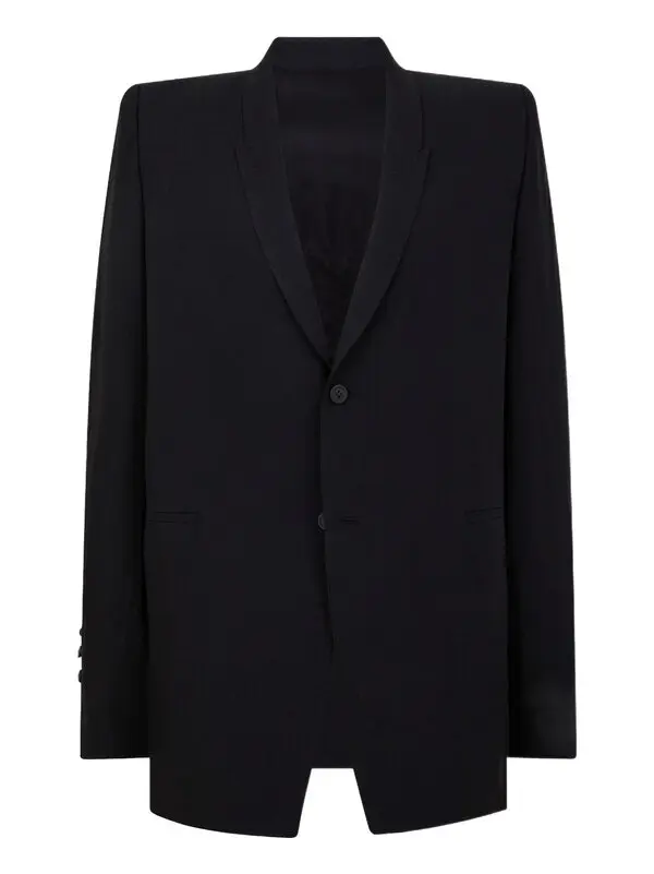 Rick Owens Hollywood Dirt Tailored Blazer - No