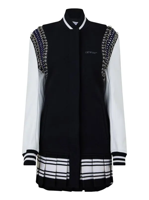 Off-White Simple Short Skirt - Black