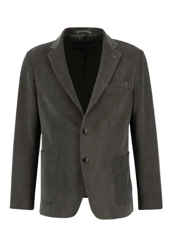 Barbour Long-sleeved Blazer - Olive