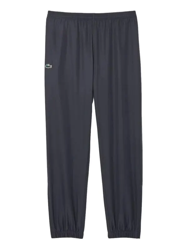 Lacoste Taffeta Closed Hem Tracksuit Bottoms - Black