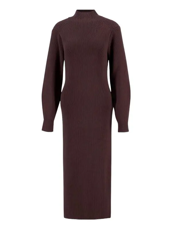 Barbour Kaia Knit Dress - Chocolate