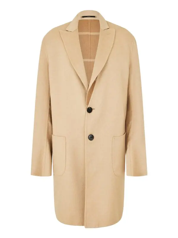 Hugo Boss Hugo Wool Coat - Nude