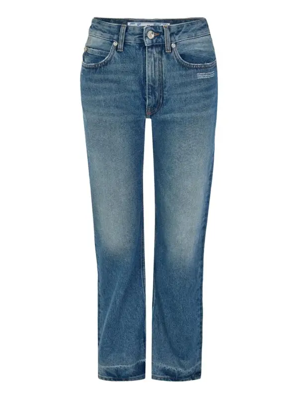 Off-White Straight-leg Jeans - Blue