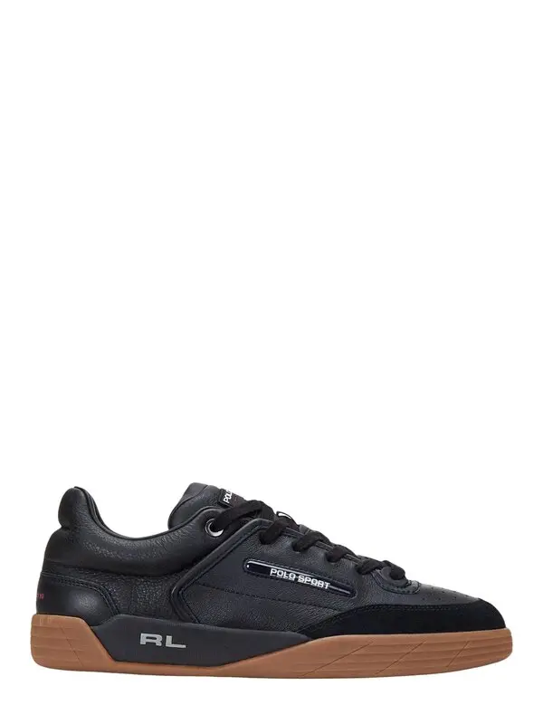 Polo Ralph Lauren Lace-up Sneakers - Black
