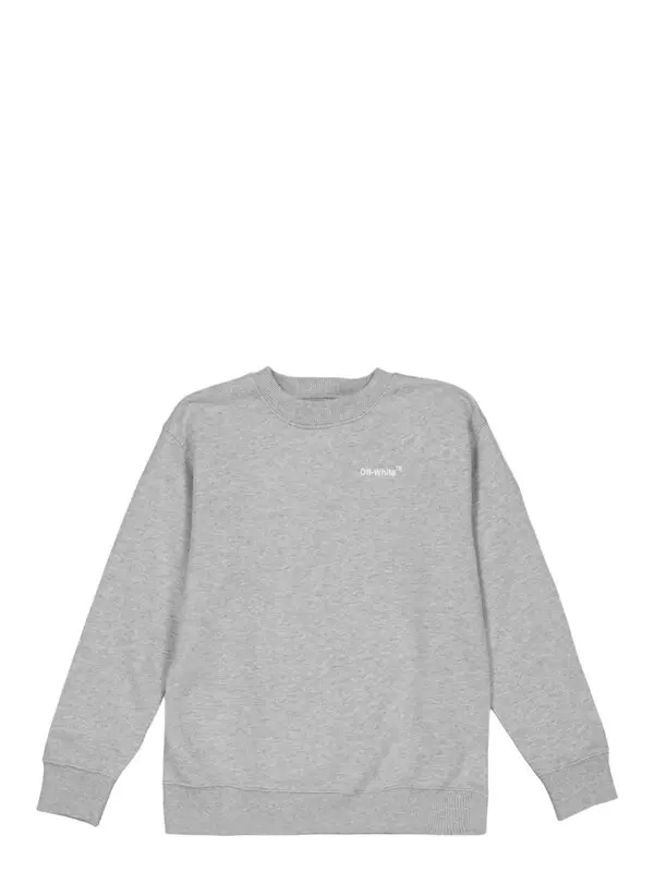 Off-White Off Monster" Crewneck Sweatshirt - Gray