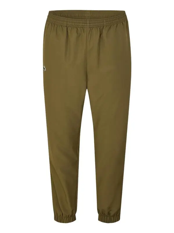 Lacoste Taffeta Closed Hem Tracksuit Bottoms - Green
