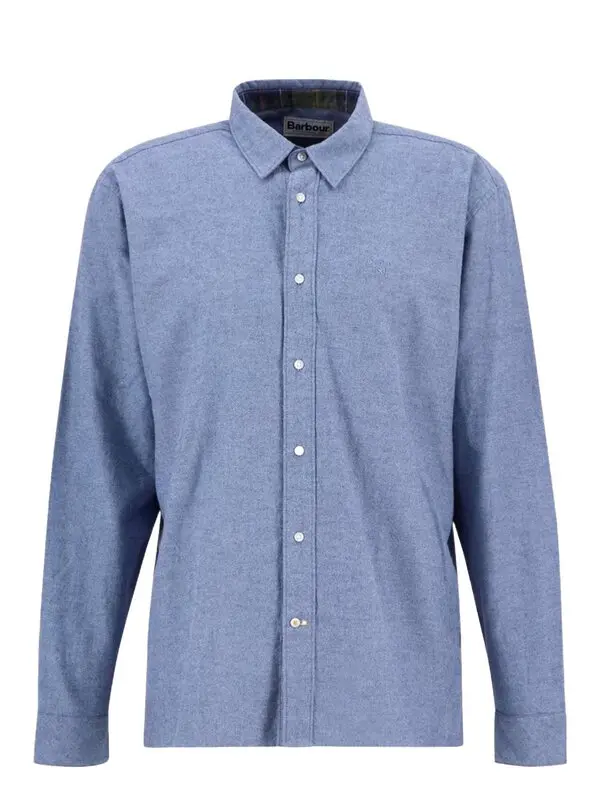 Barbour Sealane Relaxed Long-sleeved Shirt - Blue