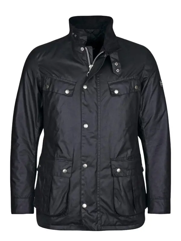 Barbour Tourer Duke Wax Jacket - Black