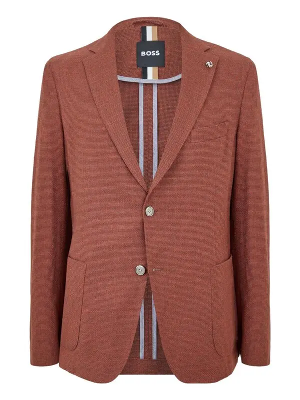 Hugo Boss Minimalist Blazer - Brown