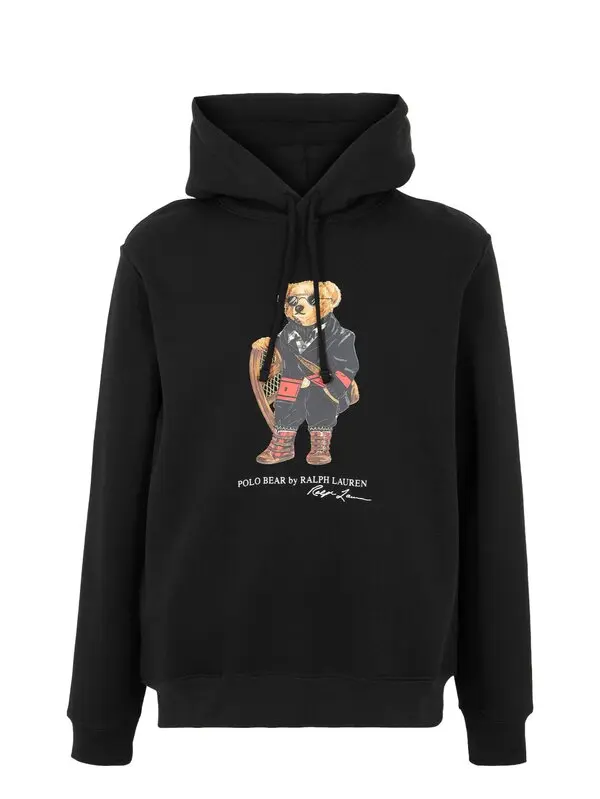 Polo Ralph Lauren Hoodie With Bear Graphic - No
