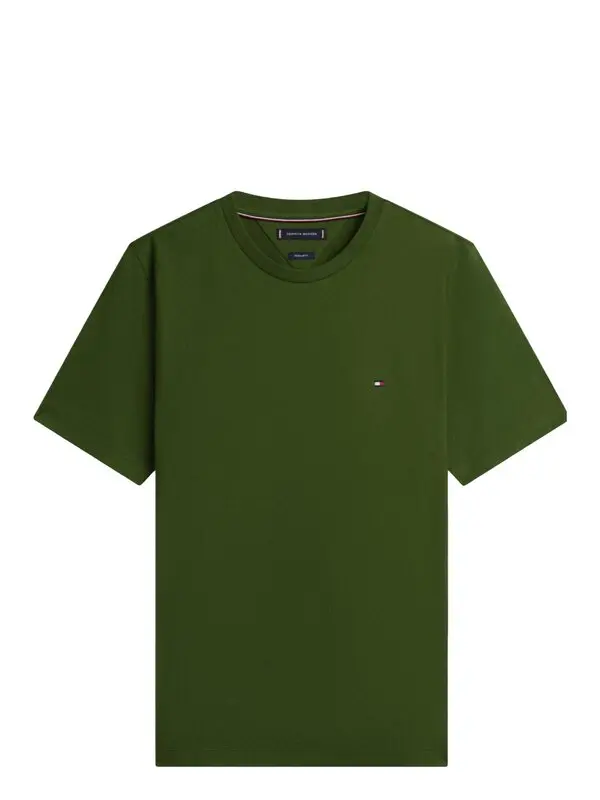 Tommy Hilfiger Logo Short Sleeve T-shirt - Green
