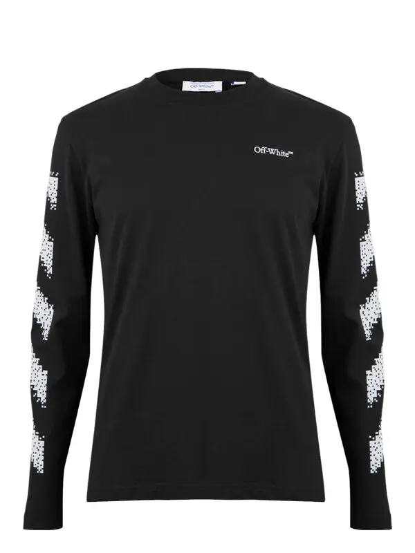 Off-White Logo Long-sleeve T-shirt - Black